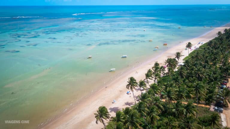 O que fazer em Porto de Pedras: Praia do Patacho e Peixe-Boi
